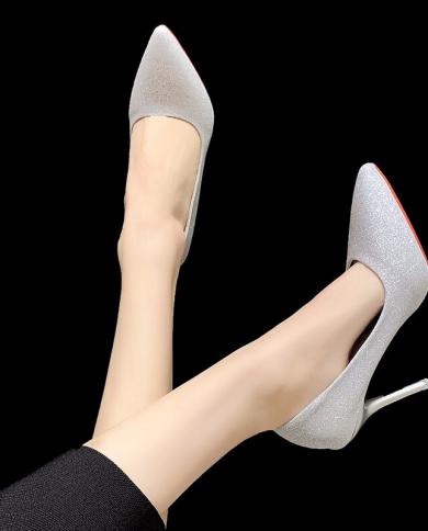 Cute High Heels With Glitter