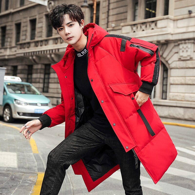 Red Winter Jacket Men