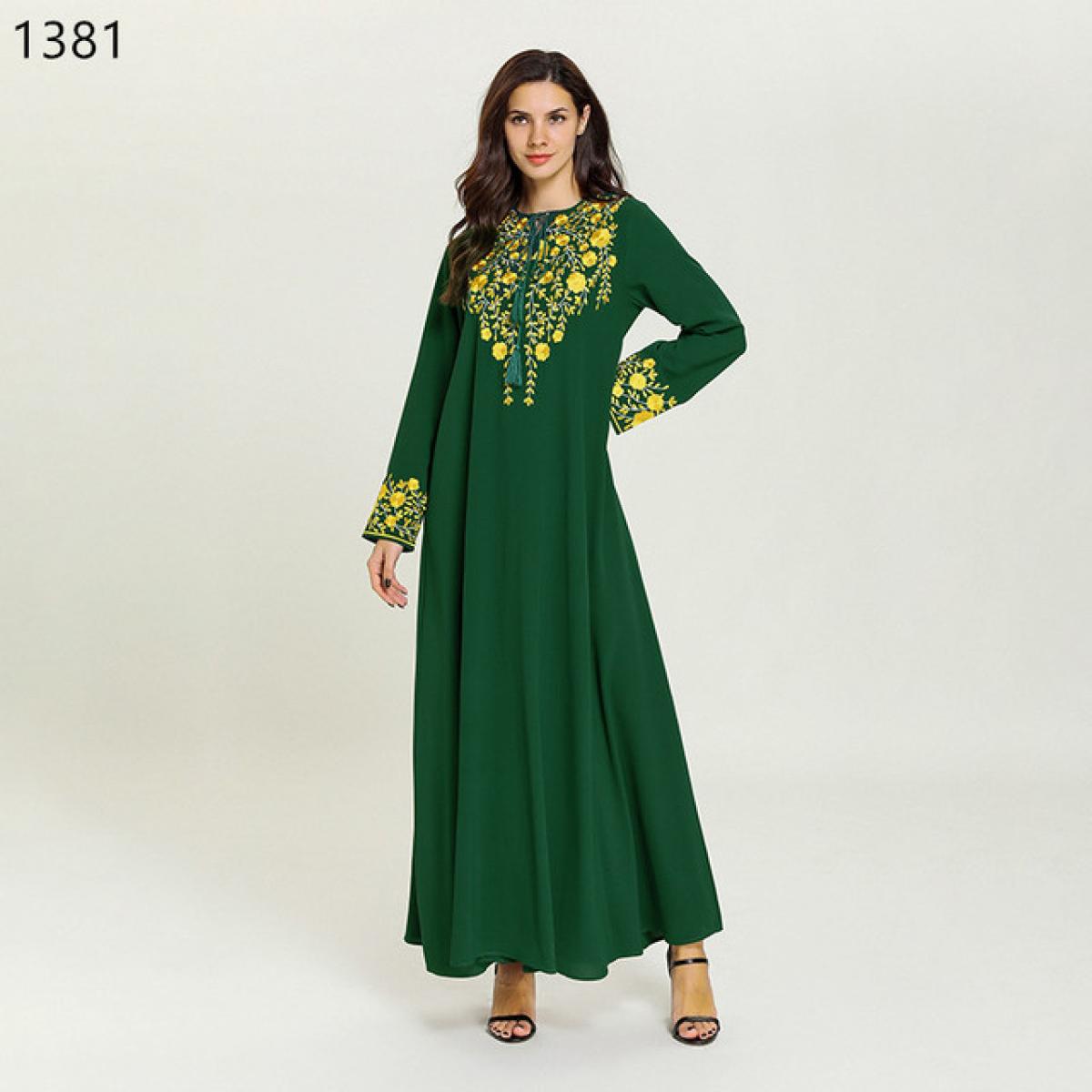 Middle East Aline Arabic Long Evening Dress Dubai Evening Gown Long