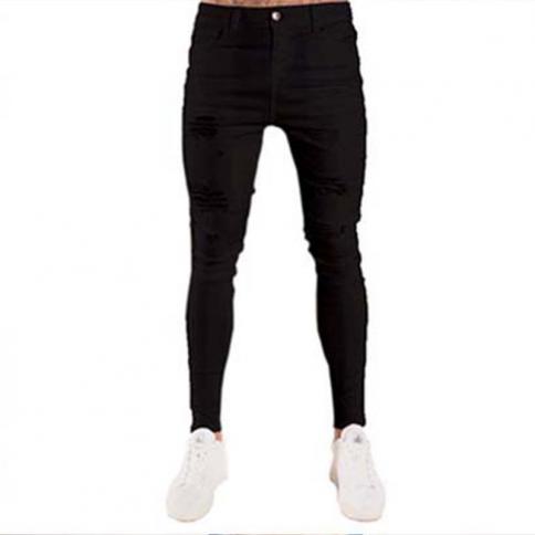super skinny mens ripped jeans